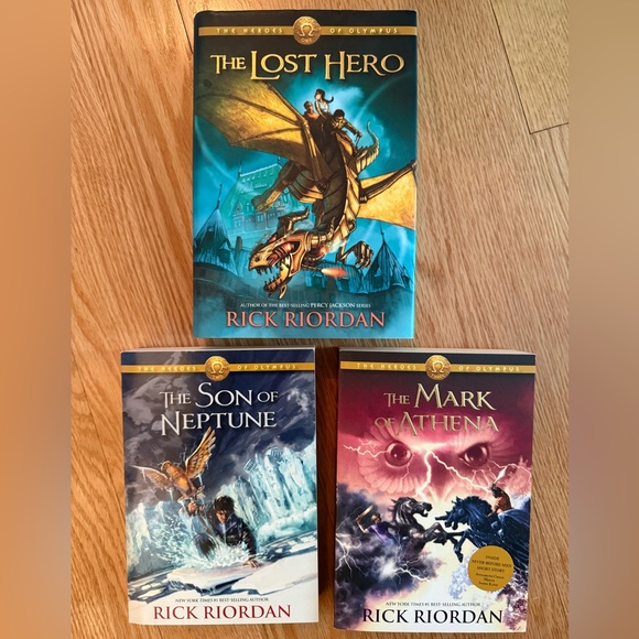 Books | Toys | Rick Riordan Heroes Of Olympus Book Set Books 3 | Poshmark